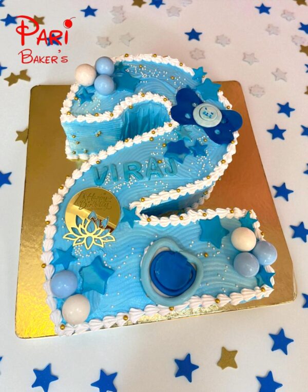2 Number Cake - paribakers.com
