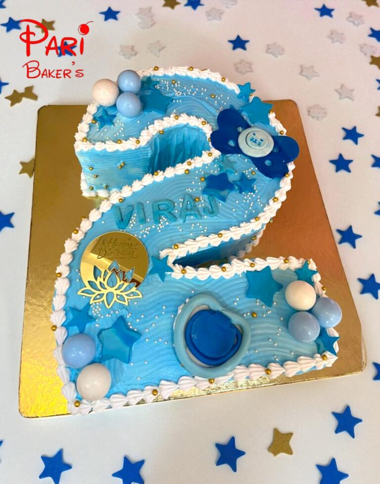 2 Number Cake - paribakers.com