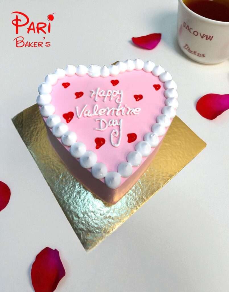 Happy Valentine Day Cake - paribakers.com